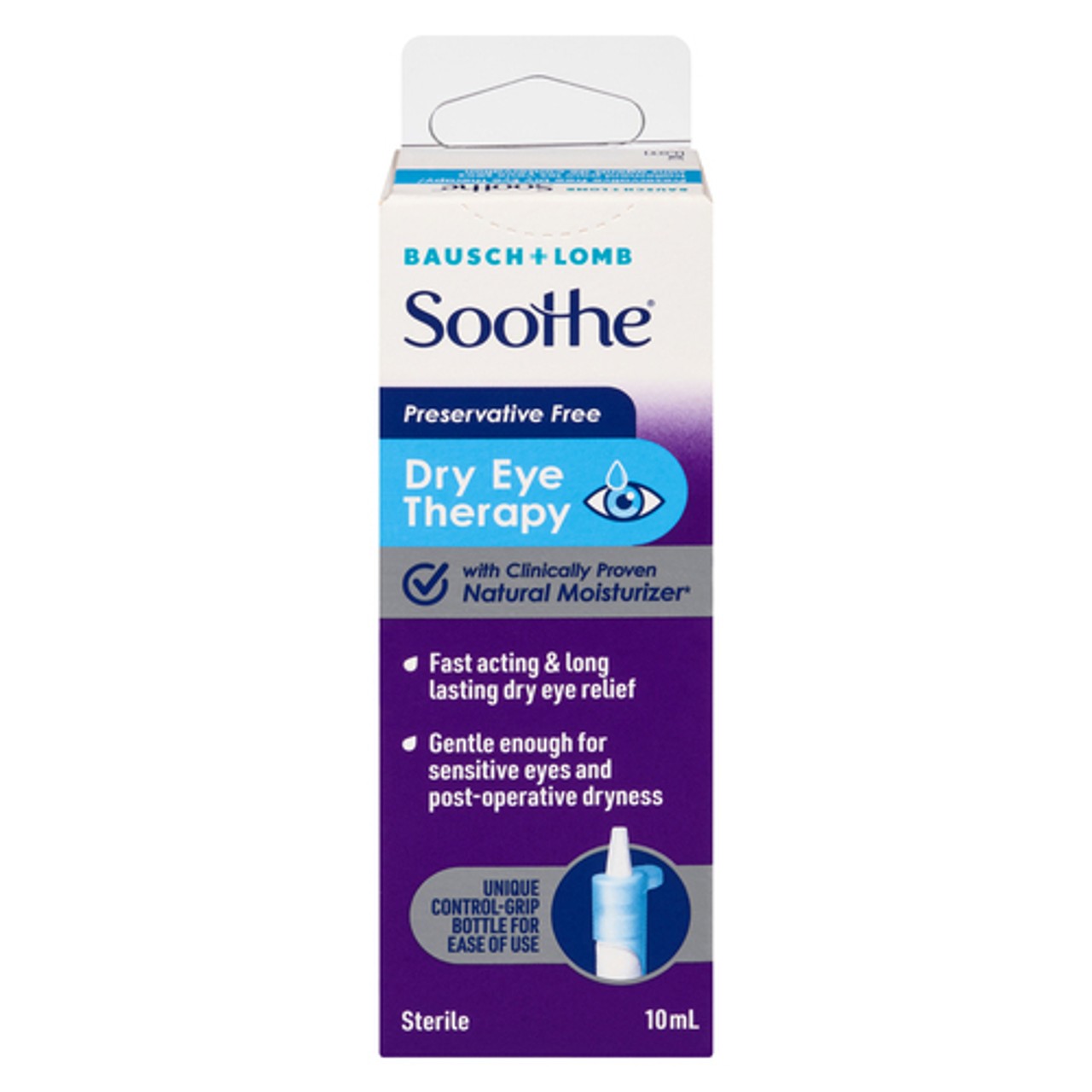 Bausch & Lomb Soothe Lubricant Eye Drops Dry Eye Therapy 10 ml - Voilà ...