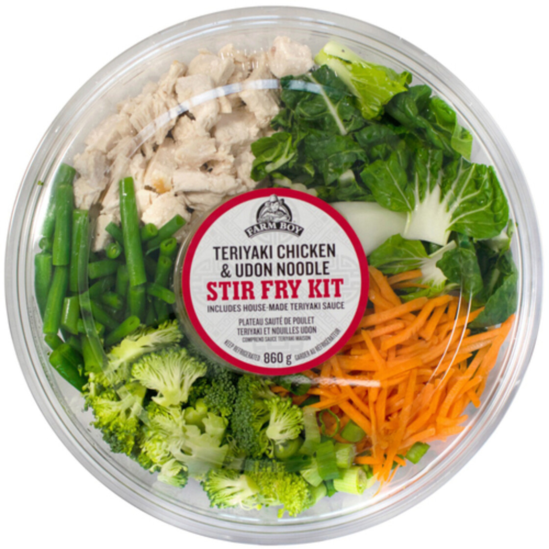 Farm Boy Stir Fry Kit Teriyaki Chicken And Udon Noodle 860 g - Voilà ...