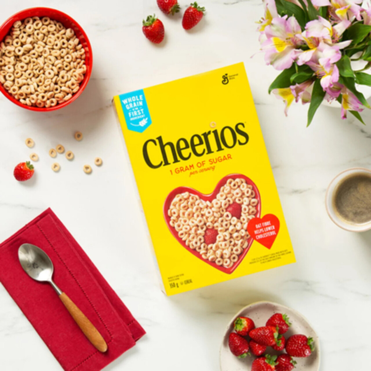 Cheerios Cereal Original Whole Grains Family Size 570 g - Voilà Online ...