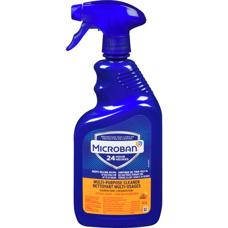 Microban Multi Purpose Cleaner Citrus 650 ml - Voilà Online Groceries ...