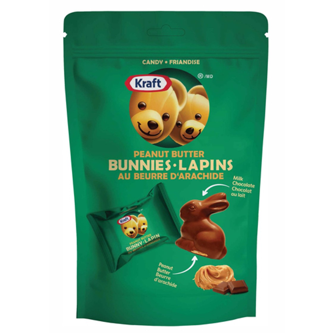 Kraft Chocolate Thins Bunnies Peanut Butter 120 g - Voilà Online ...