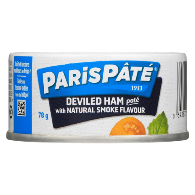 Paris Pâté Deviled Ham Meat Spread 78 g - Voilà Online Groceries & Offers