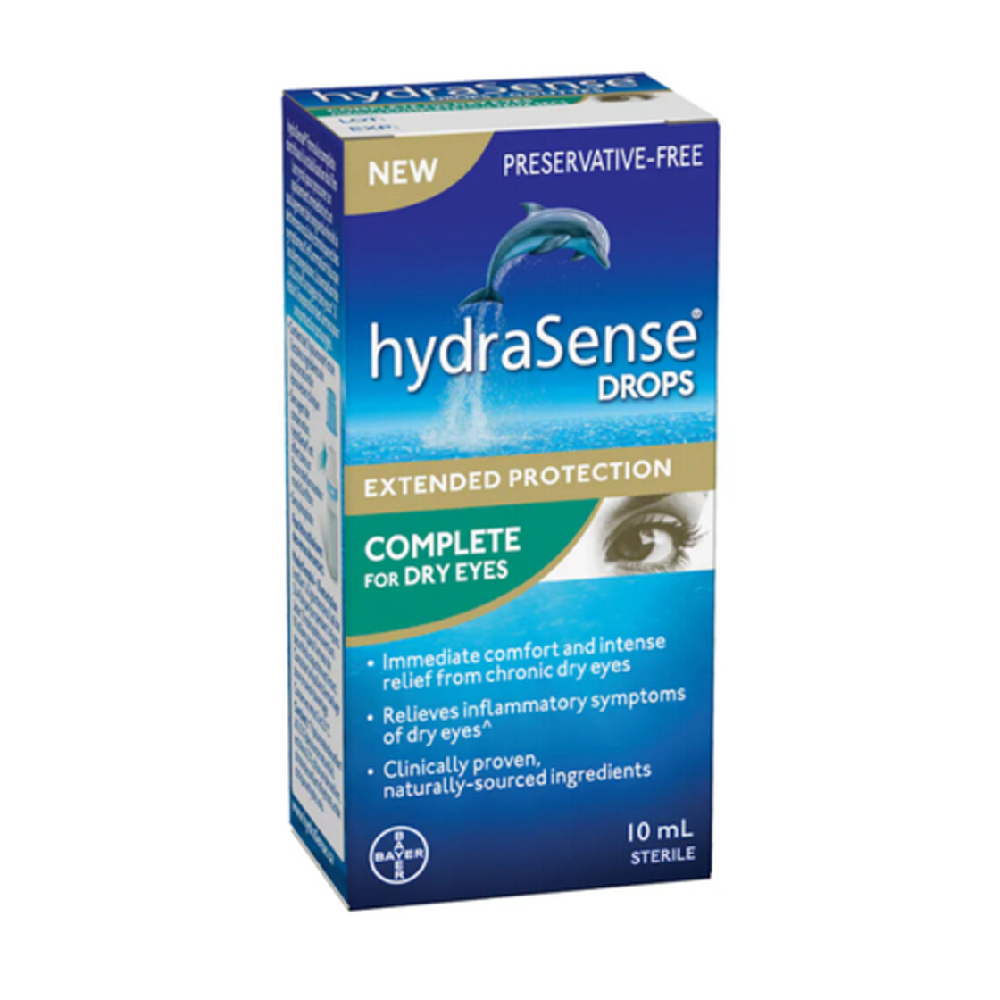 HydraSense Complete Eye Drops 10 ml - Voilà Online Groceries & Offers