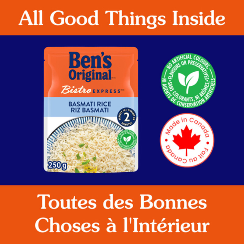 Ben's Original Bistro Express Basmati Rice Side Dish 250 g - Voilà ...
