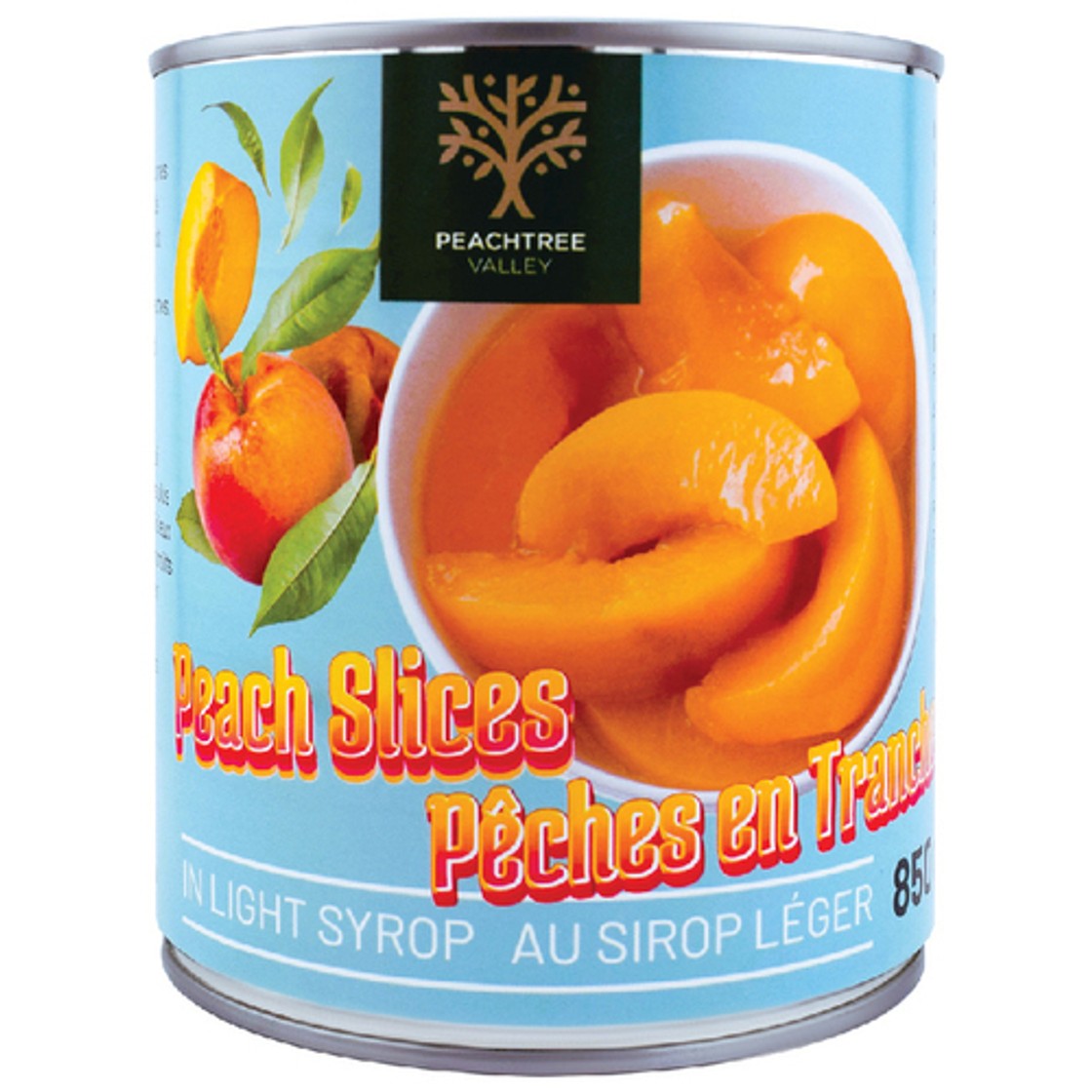 Peach Tree Valley Peaches Slices In Light Syrup 850 ml - Voilà Online ...