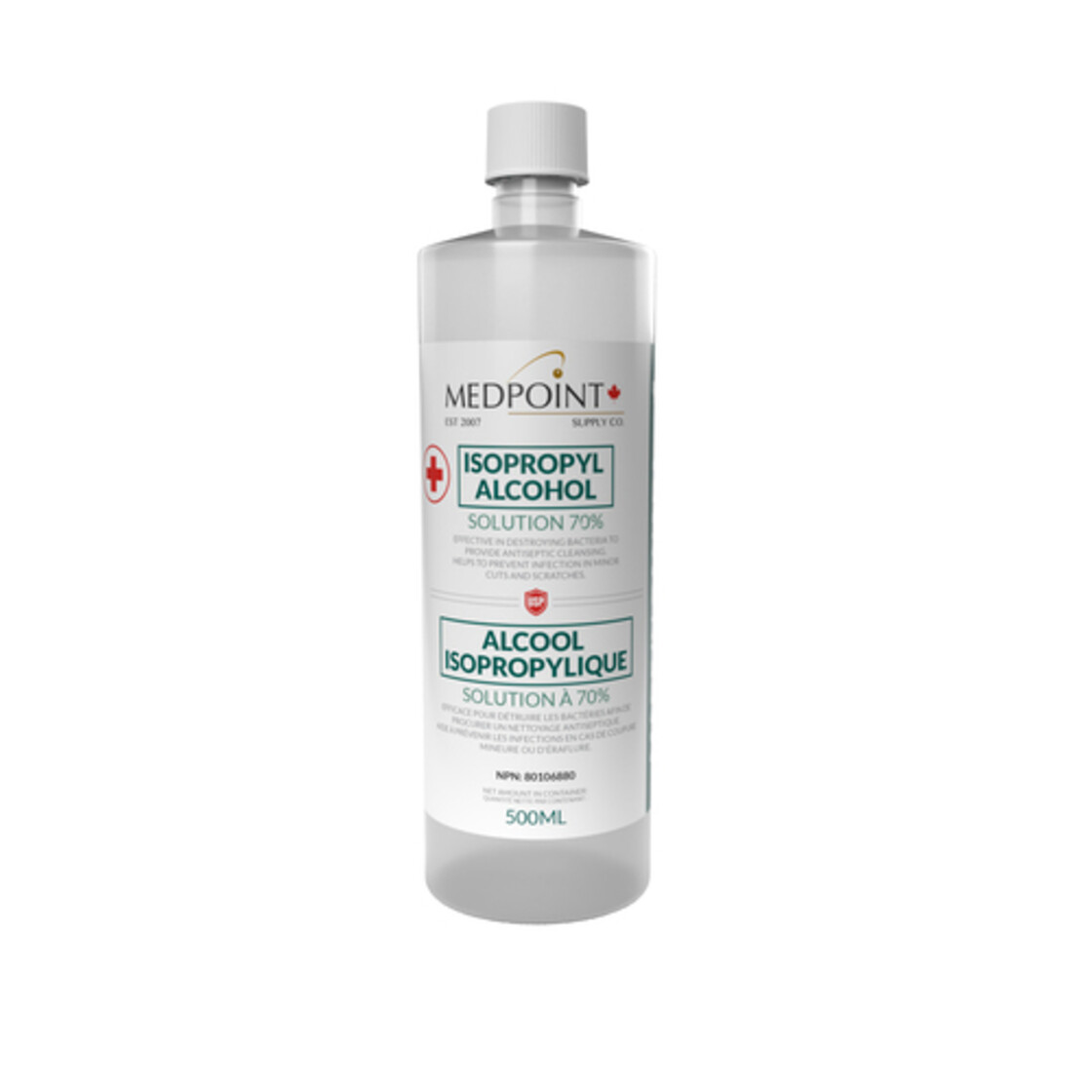 Medpoint Pharmacy 70% Isopropyl Alcohol 500 ml - Voilà Online Groceries ...