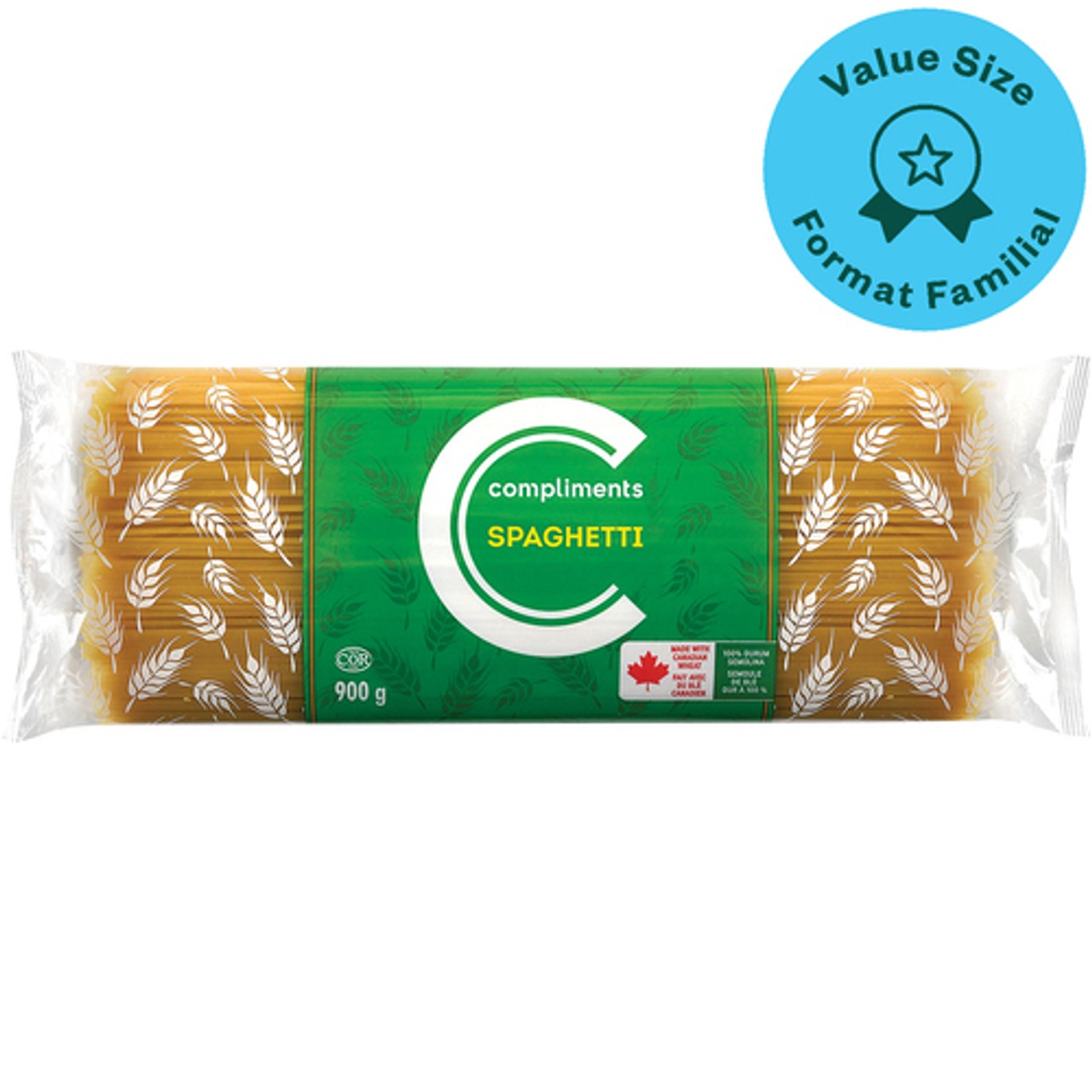 Compliments Pasta Spaghetti Value Size 900 g - Voilà Online Groceries ...