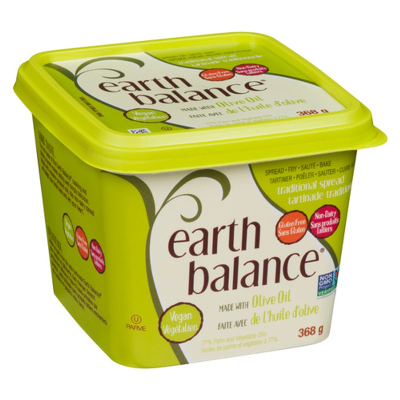 Earth Balance Non-Dairy Spread Made With Olive Oil 368 g - Voilà Online ...
