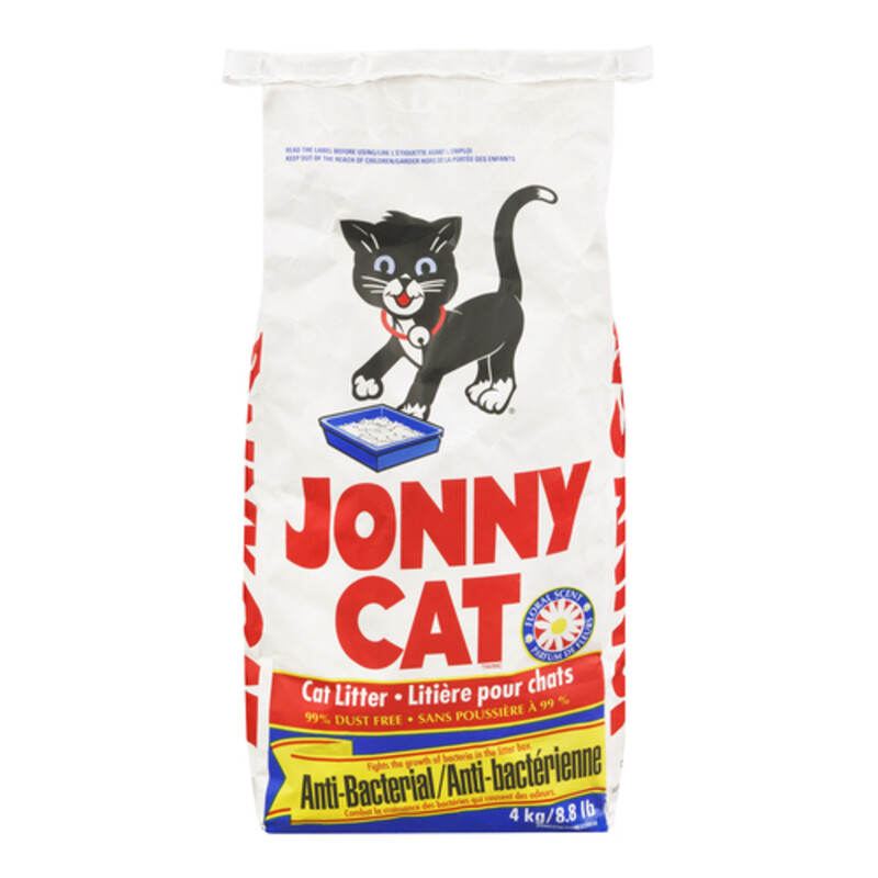 Jonny Cat Antibacterial Cat Litter 4 kg - Voilà Online Groceries & Offers