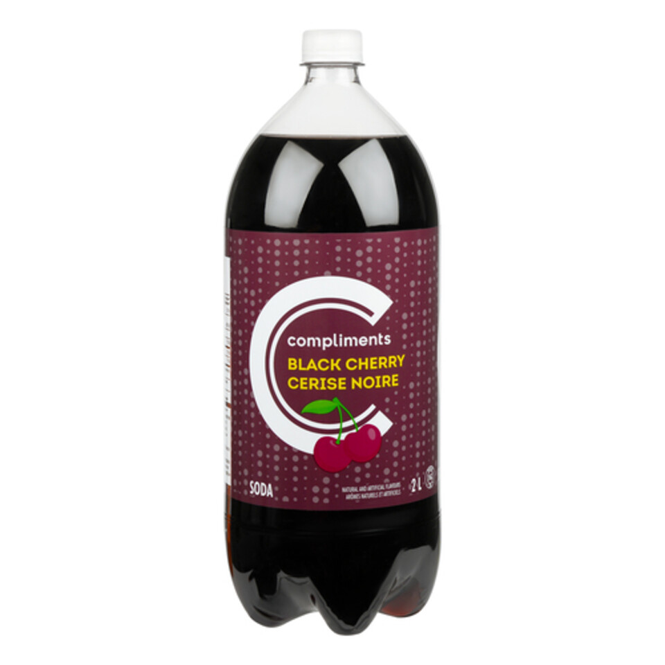 Compliments Soft Drink Black Cherry 2 L (bottle) - Voilà Online ...