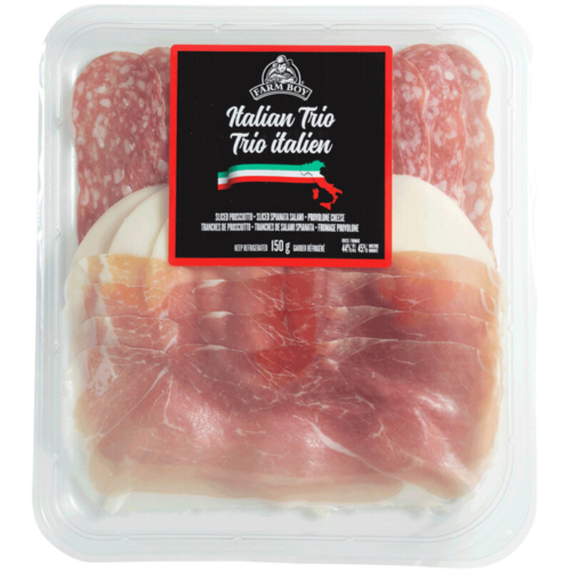Farm Boy Deli Meat Italian Trio 150 g - Voilà Online Groceries & Offers