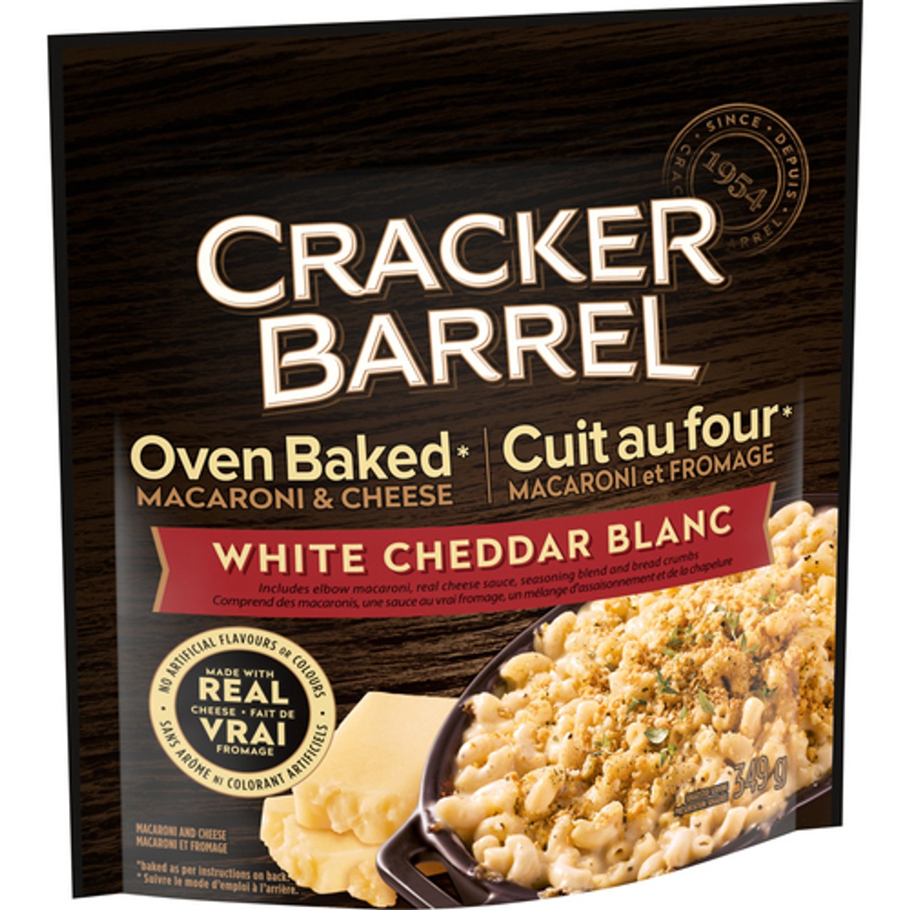 Cracker Barrel Macaroni And Cheese White Cheddar 349 g - Voilà Online Groceries & Offers