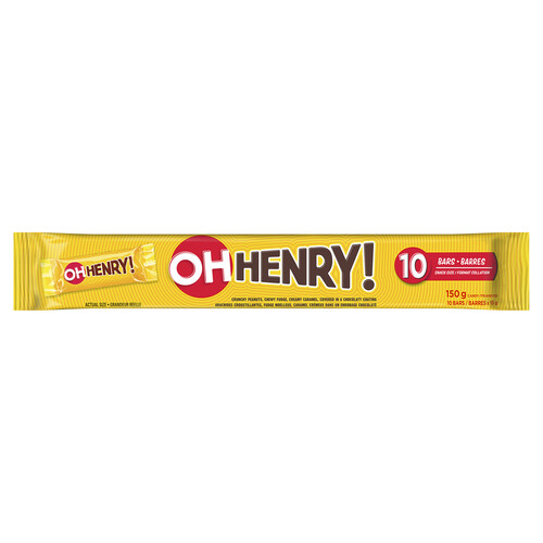 Oh Henry! Chocolate Bars 10 Pack 150 g - Voilà Online Groceries & Offers
