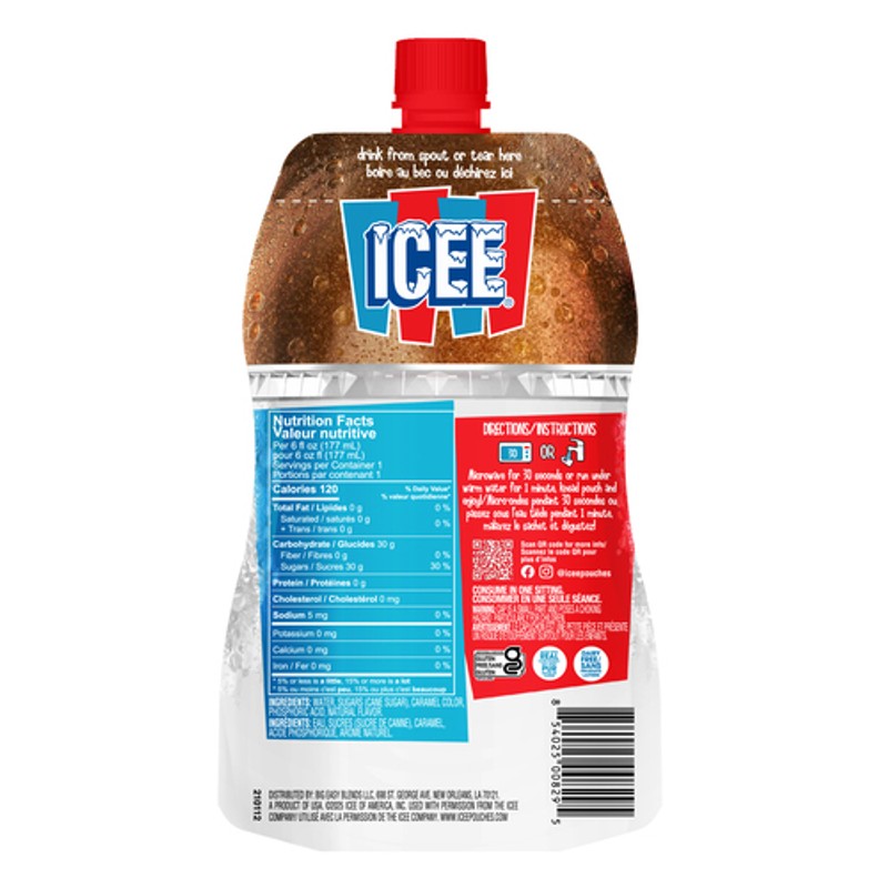 Icee Slush Drink Cola 177 ml - Voilà Online Groceries & Offers