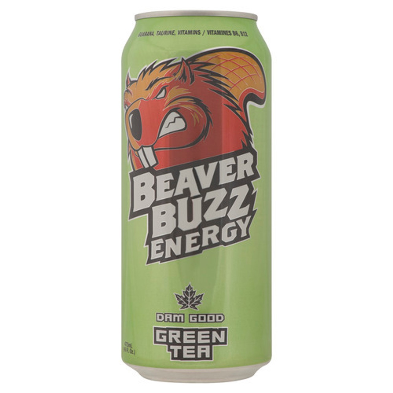 Beaver Buzz Energy Drink Green Tea 473 ml (can) - Voilà Online ...