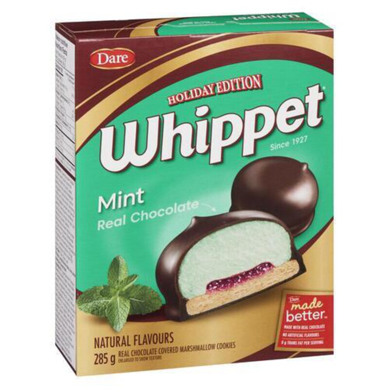 Dare Whippet Peanut-Free Cookies Mint Chocolate 285 g - Voilà Online ...