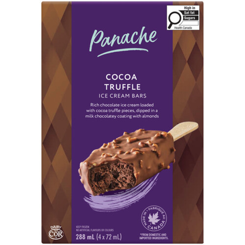 Panache Ice Cream Bar Cocoa Truffle 6 x 72 ml - Voilà Online Groceries ...