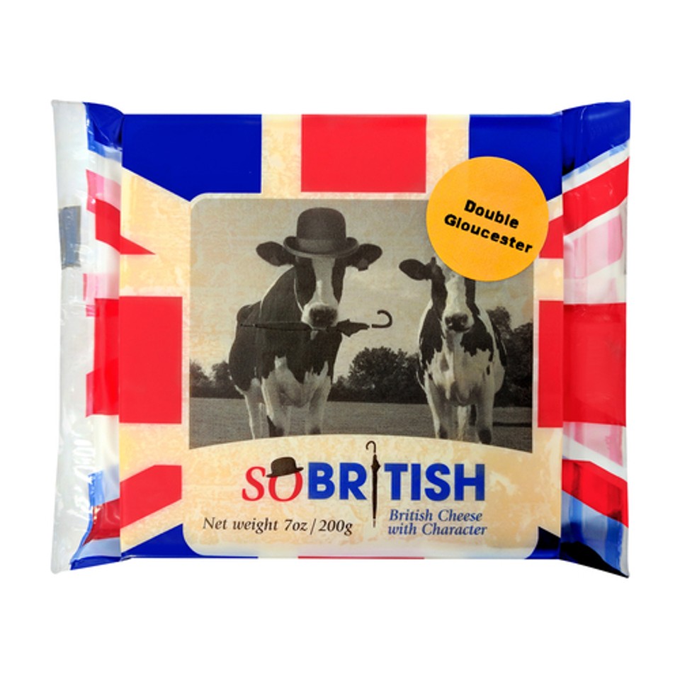 So British Double Gloucester Cheese 200 g - Voilà Online Groceries & Offers