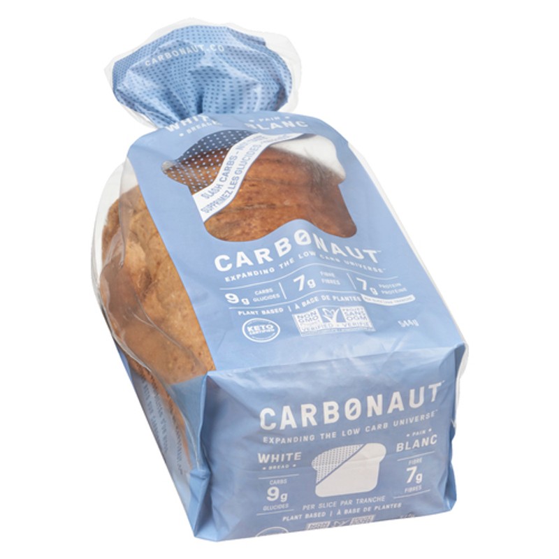 Carbonaut Plant Based Frozen White Bread 544 g - Voilà Online Groceries ...