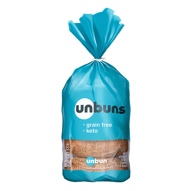 Unbun Gluten-Free Keto Buns 340 g (frozen) - Voilà Online Groceries ...