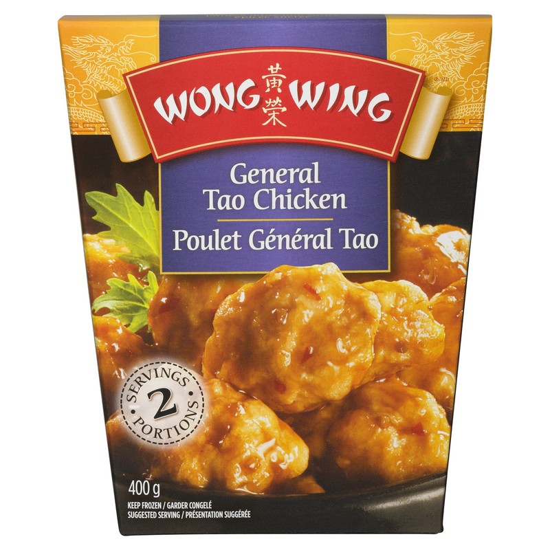 Wong Wing Frozen Chicken General Tao Sauce 400 g - Voilà Online ...