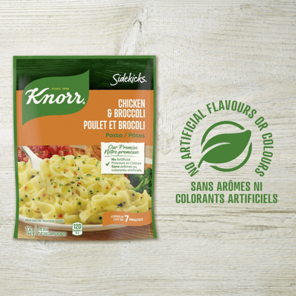 Knorr Sidekicks Pasta Side Dish Chicken & Broccoli 126 g - Voilà Online ...