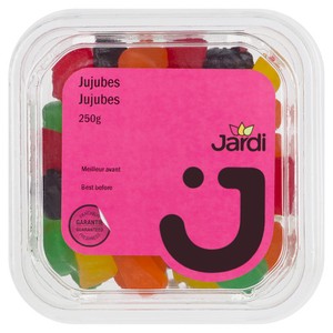 Les Aliments Jardi JuJubes 250 g - Voilà Online Groceries & Offers