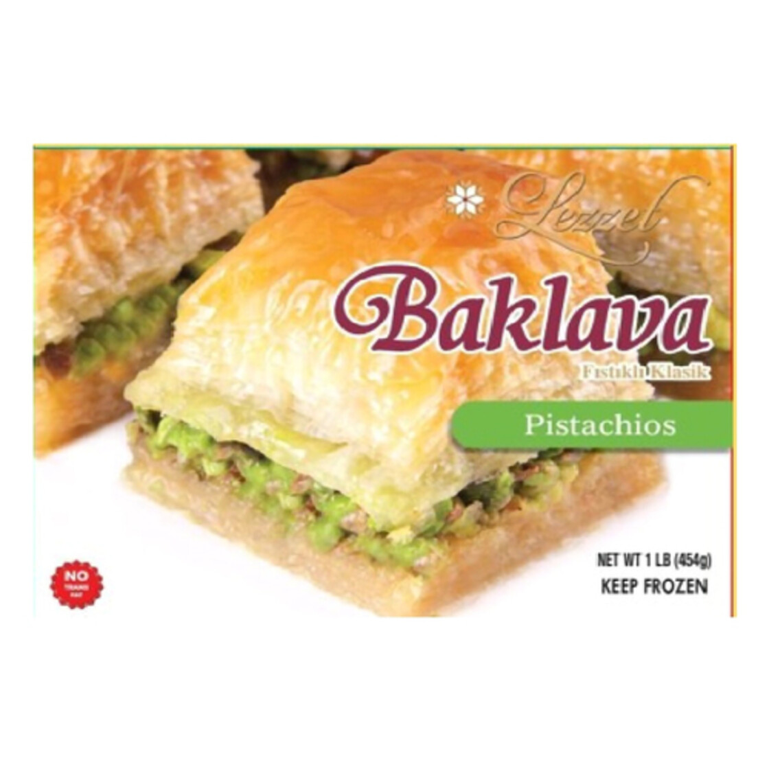 Lezzet Baklava Pistachio 454 g (frozen) - Voilà Online Groceries & Offers