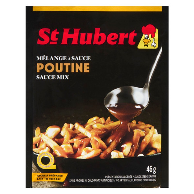 St-Hubert Sauce Mix Poutine 46 g - Voilà Online Groceries & Offers