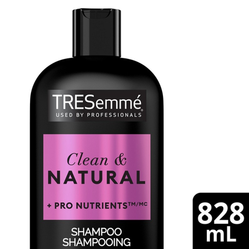 TRESemmé PRO Style Tech Shampoo Clean & Natural + Pro Nutrients 828 ml ...