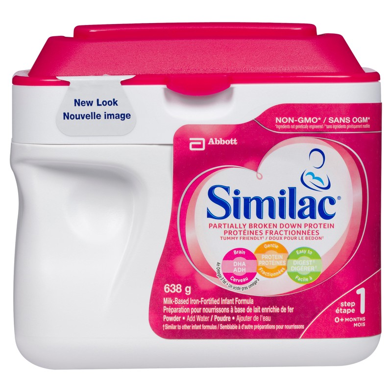 Similac Partially Broken Down Protein Baby Formula Powder 638 g - Voilà ...