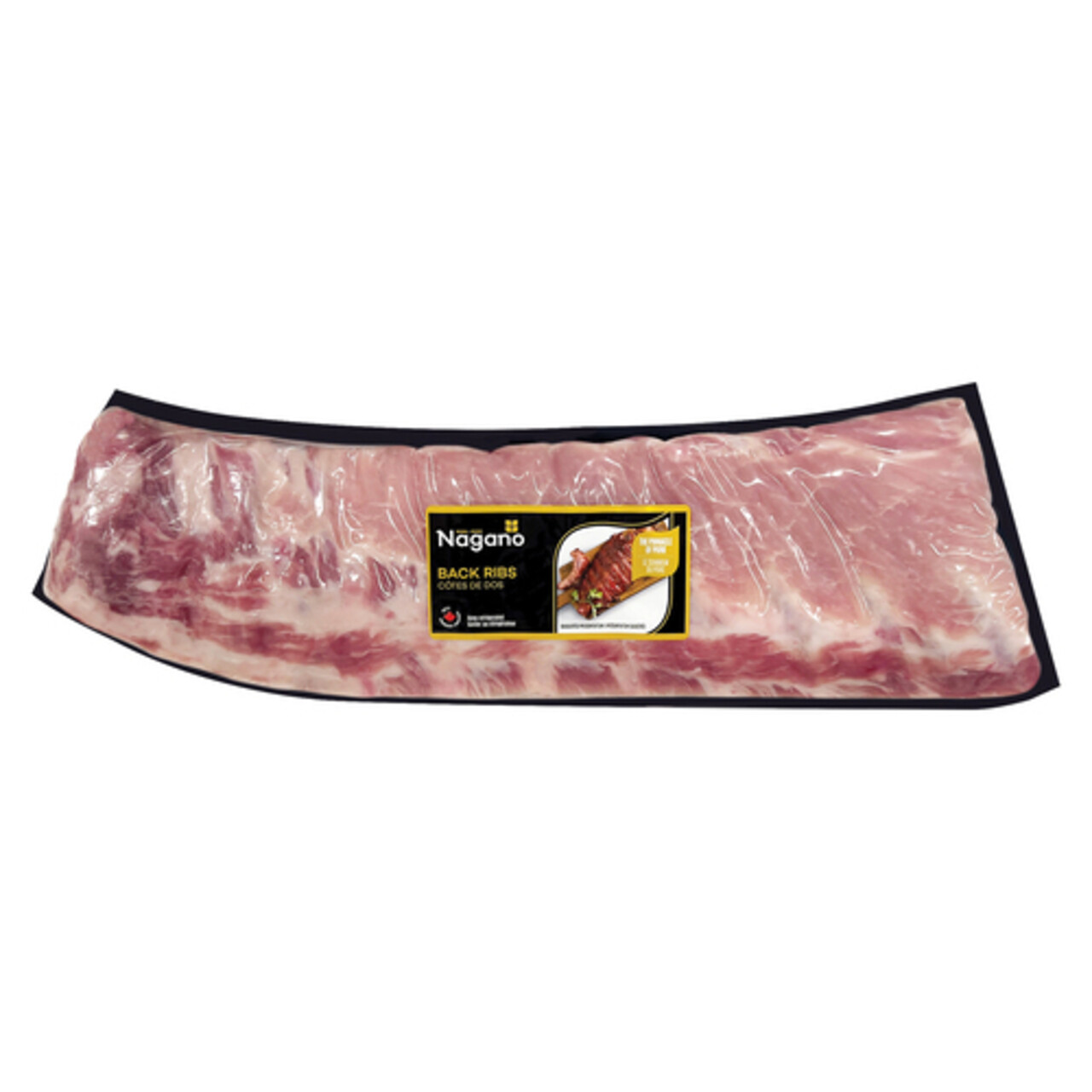 Nagano Pork Fresh Pork Back Ribs - Voilà Online Groceries & Offers