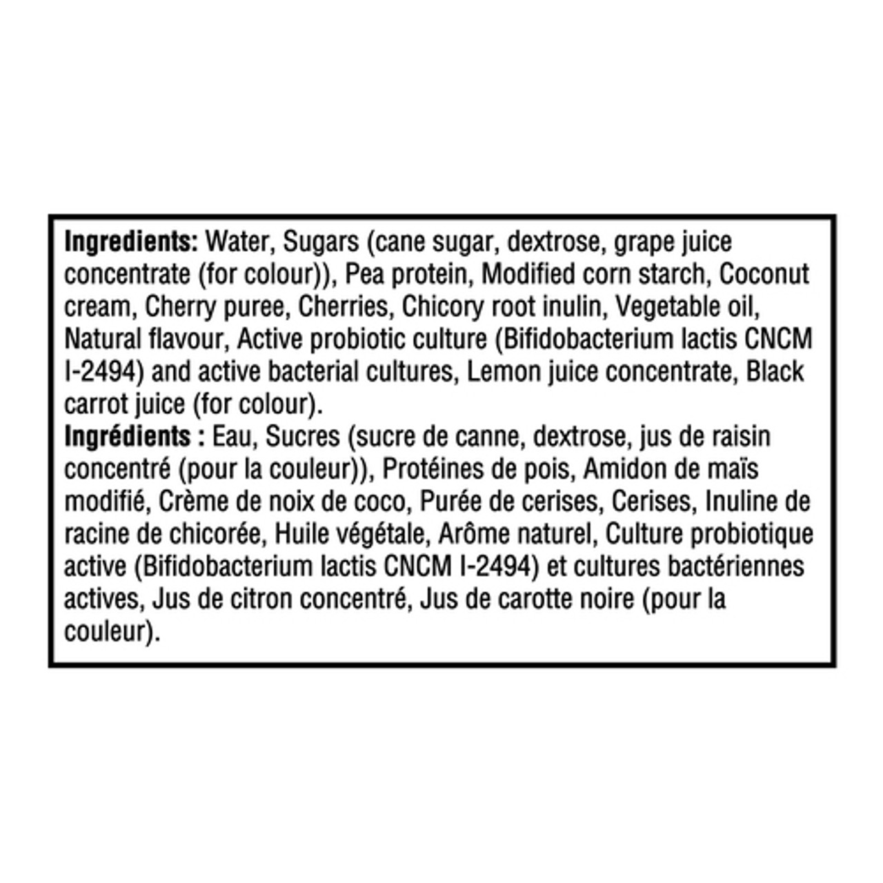 Silk Plant-Based Probiotics Yogurt Cherry Smooth 4 x 95 g - Voilà ...