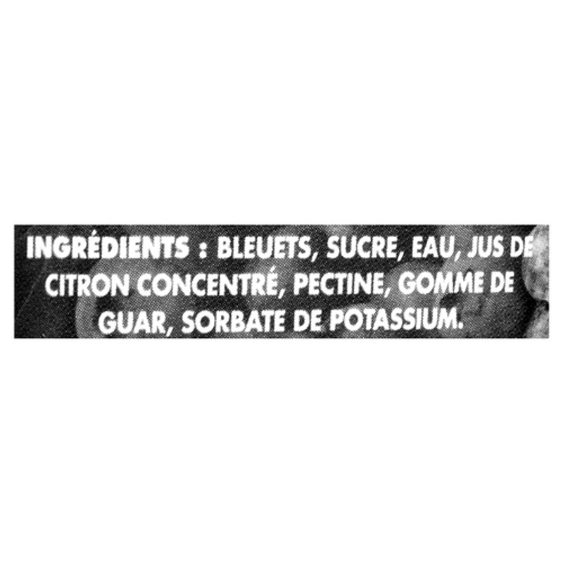 Double Fruit Jam Light Blueberry 500 ml - Voilà Online Groceries & Offers