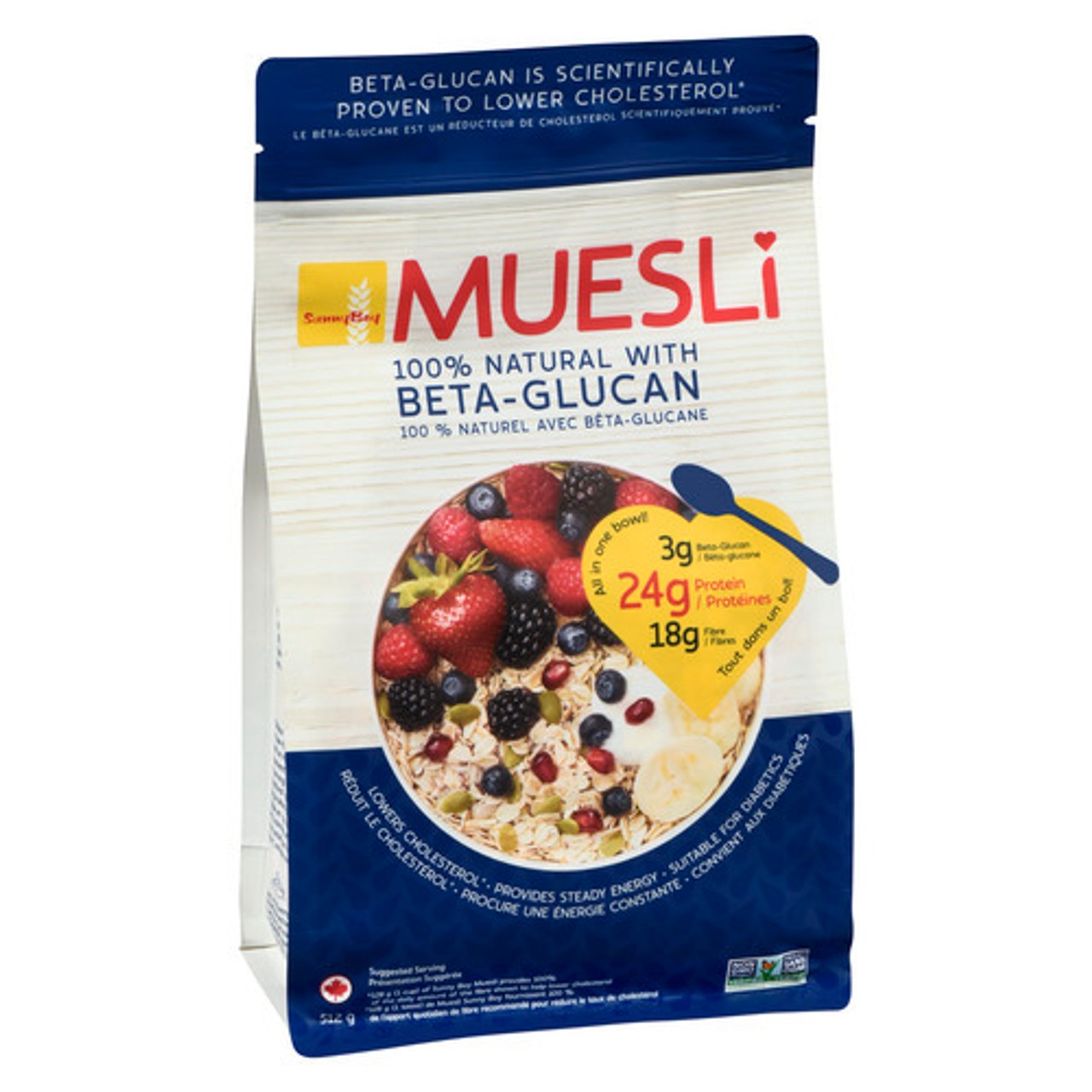 Sunny Boy With Beta Glucan Muesli 512 g - Voilà Online Groceries & Offers