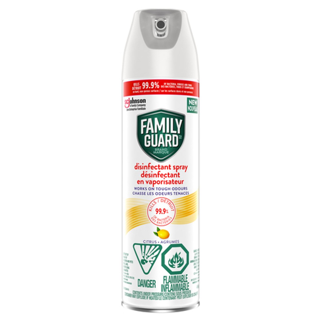 Family Guard Fresh Disinfectant Spray Citrus 496 g - Voilà Online ...