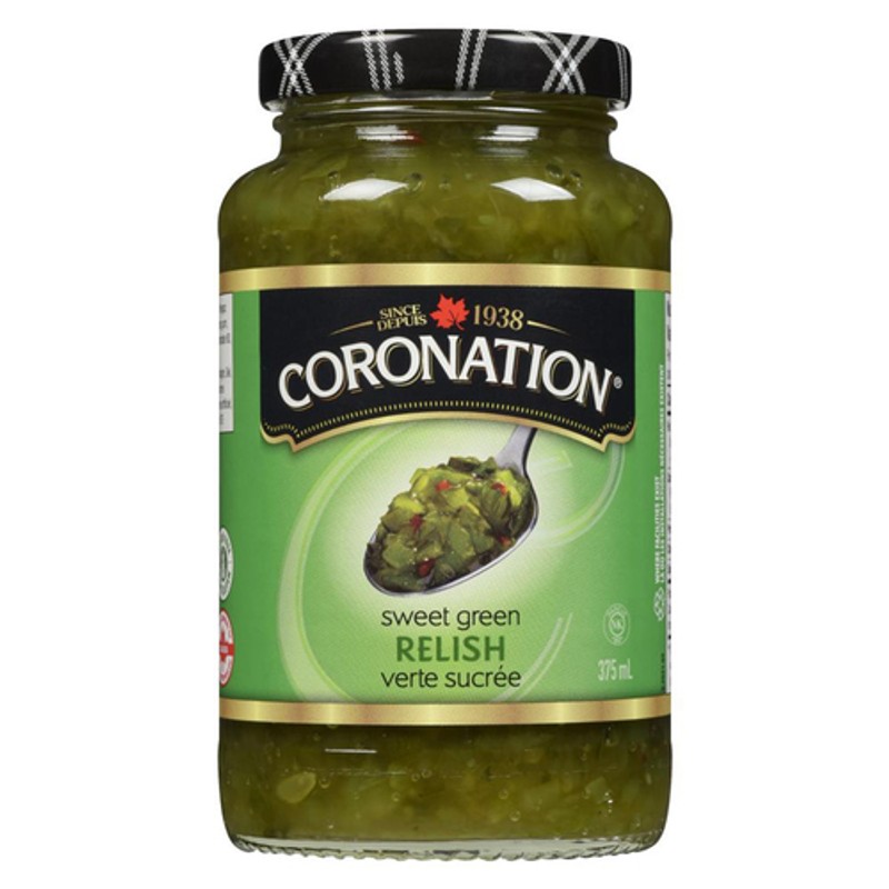Coronation Relish Sweet Green 375 ml - Voilà Online Groceries & Offers