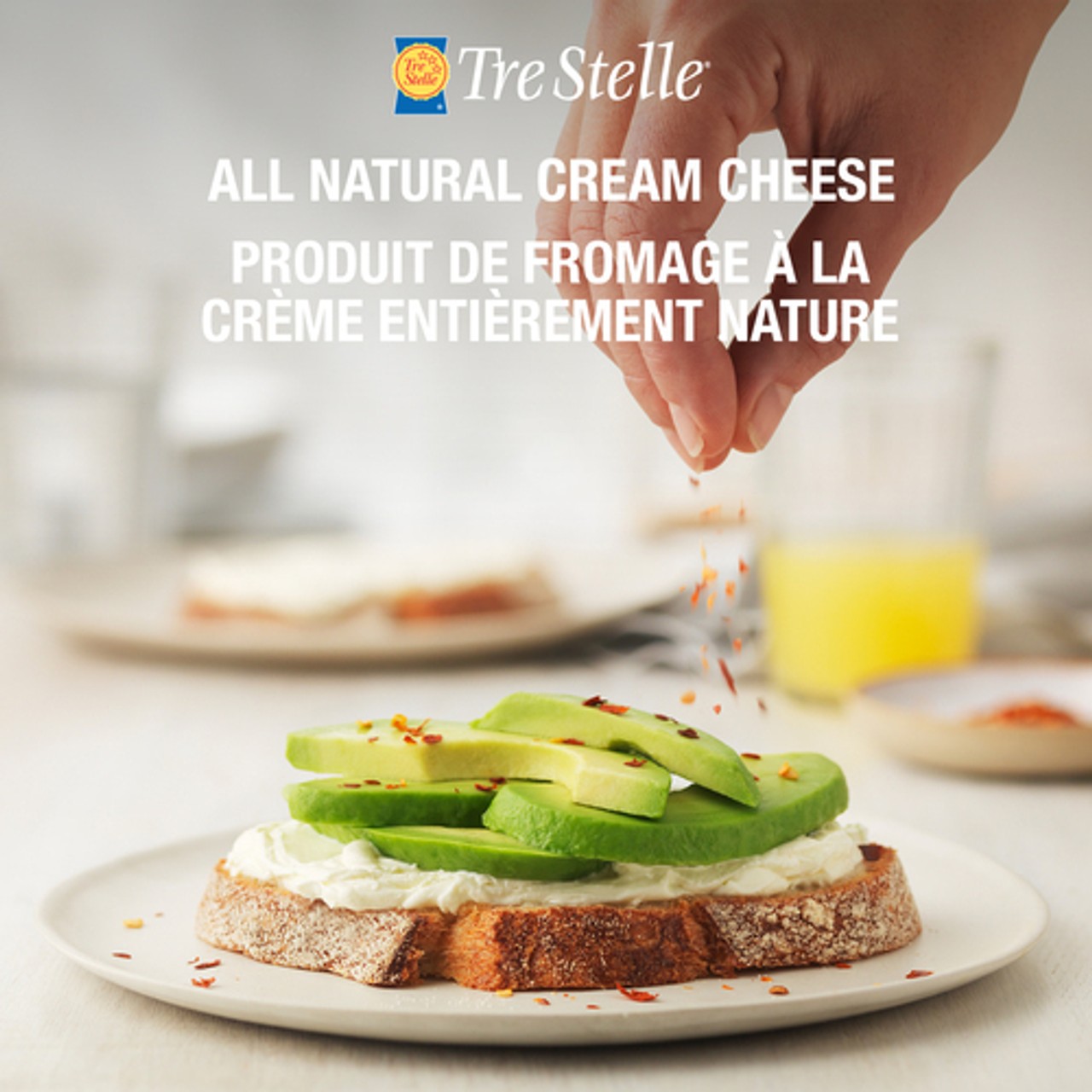 Tre Stelle Natural Cream Cheese 200 g - Voilà Online Groceries & Offers