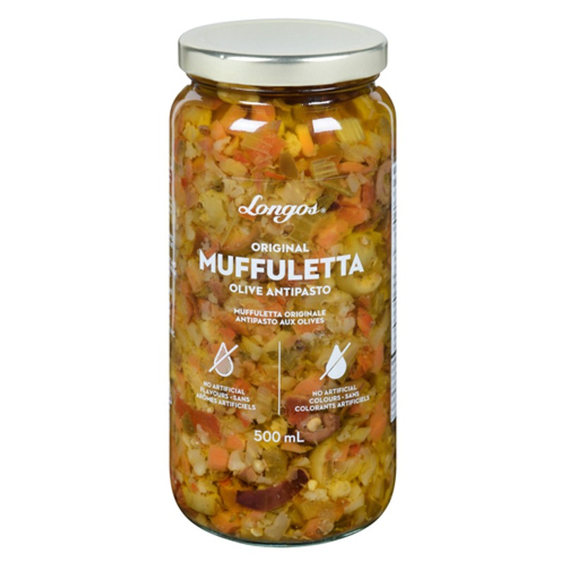 Longo's Muffuletta Original 500 ml - Voilà Online Groceries & Offers