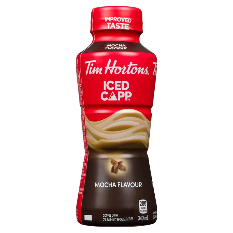 Tim Hortons Iced Cappuccino Mocha 340 ml (bottle) - Voilà Online ...