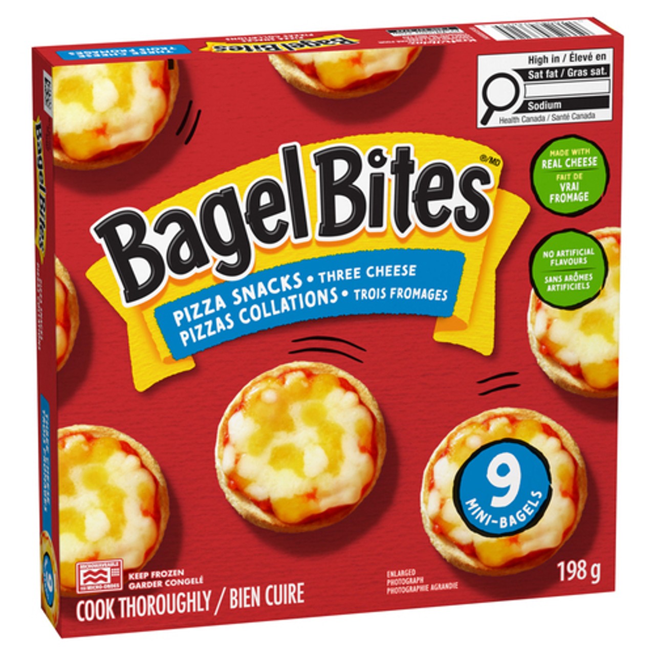 Hot Bites Pizza Snacks Three Cheese 198 g - Voilà Online Groceries & Offers