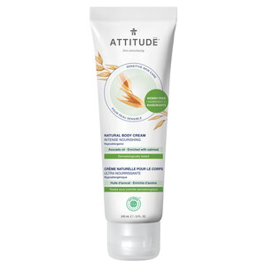 Attitude Sensitive Skin Body Cream Nourish & Shine Avocado 240 ml ...