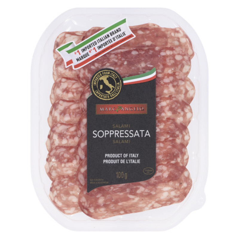 Marc Angelo Salami Sopressata 100 g - Voilà Online Groceries & Offers