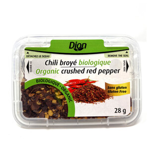 Dion Organic Red Pepper Crushed 28 g - Voilà Online Groceries & Offers