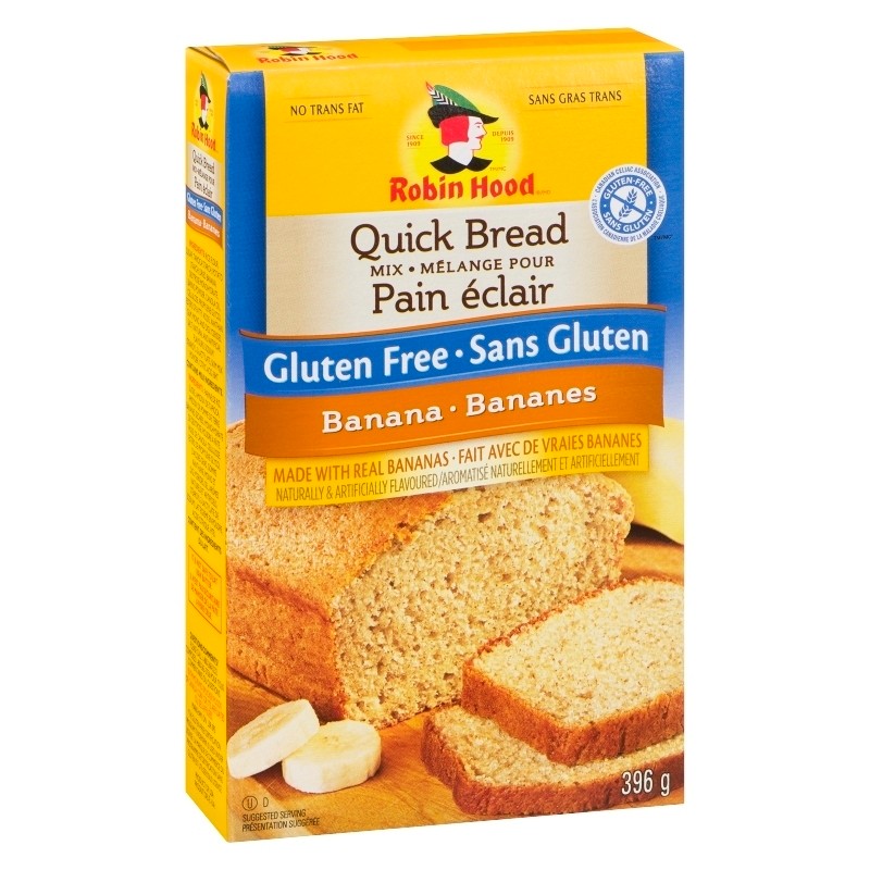 Robin Hood Gluten-Free Quick Bread Mix Banana 396 g - Voilà Online ...