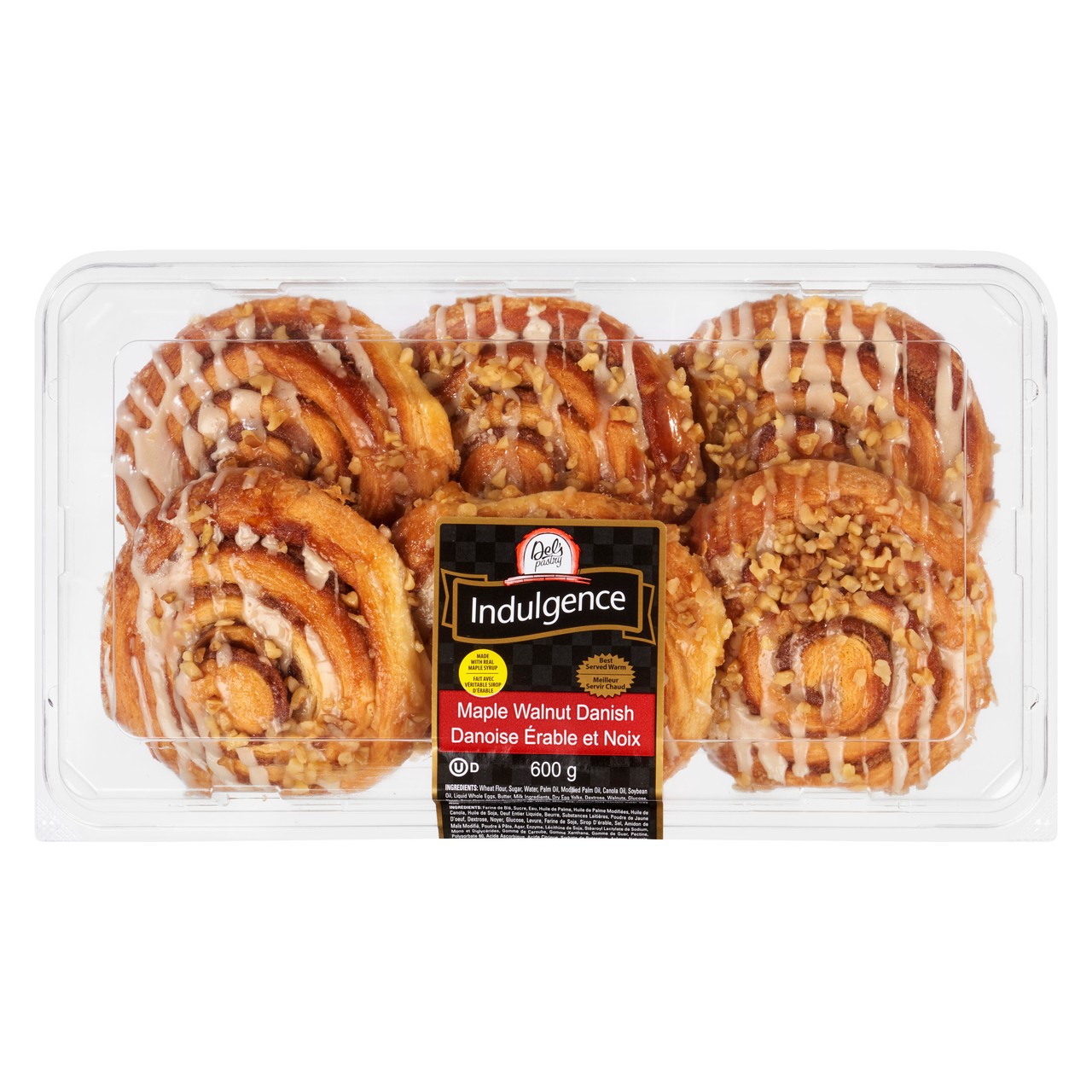 Del's Pastry Danish Maple Walnut 600 g (frozen) - Voilà Online ...