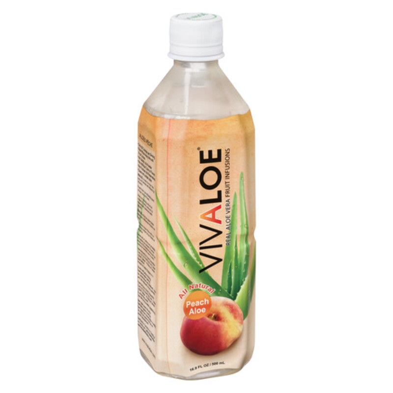 Vivaloe Aloe Peach Juice 500 ml (bottle) - Voilà Online Groceries & Offers