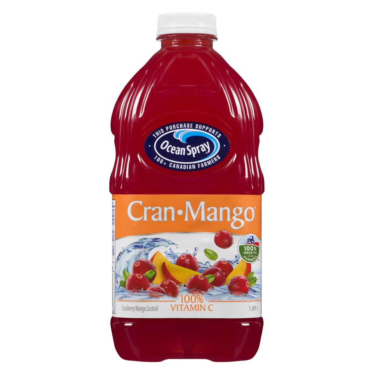 Ocean Spray Cocktail Juice Cranberry Mango 1.89 L (bottle) - Voilà ...