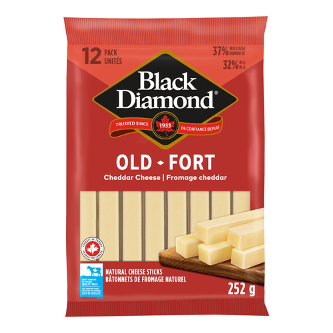 Black Diamond Cheese Sticks Old Cheddar 252 g - Voilà Online Groceries ...