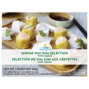 Aqua Gems Dim Sum Selection Shrimp 280 g (frozen) - Voilà Online ...